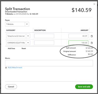 Shared Transactions: How to Make a Clean Split in QuickBooks Online