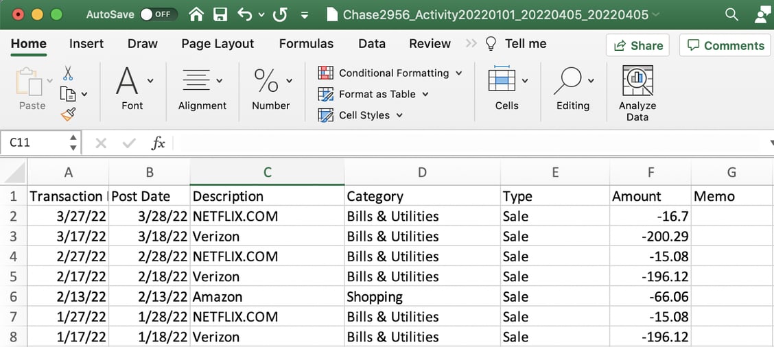 How to Upload Transactions into QuickBooks Online with a CSV File