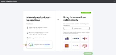 How to Upload Transactions into QuickBooks Online with a CSV File