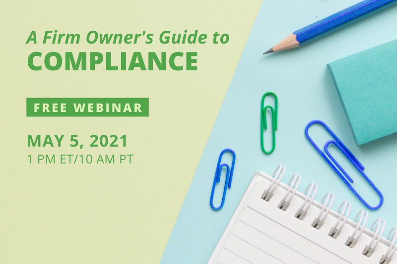 A Firm Owner's Guide to Compliance | | Events